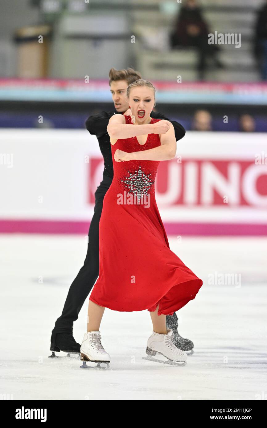 Katerina MRAZKOVA & Daniel MRAZEK (CZE), during Junior Ice Dance Rhythm ...