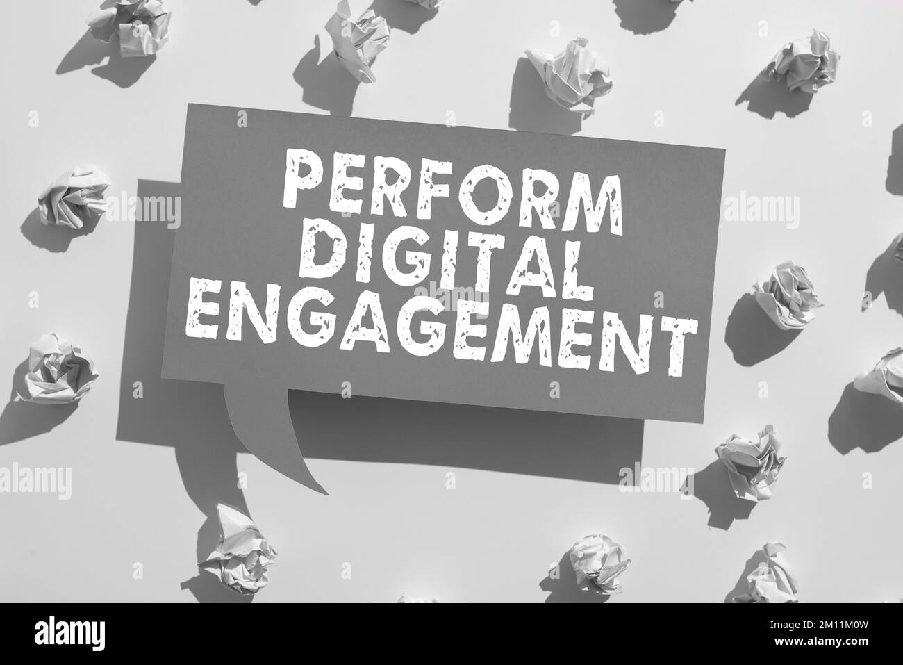 Conceptual caption Perform Digital Engagement. Business approach engage ... Conceptual caption Perform Digital Engagement. Business approach engage ...