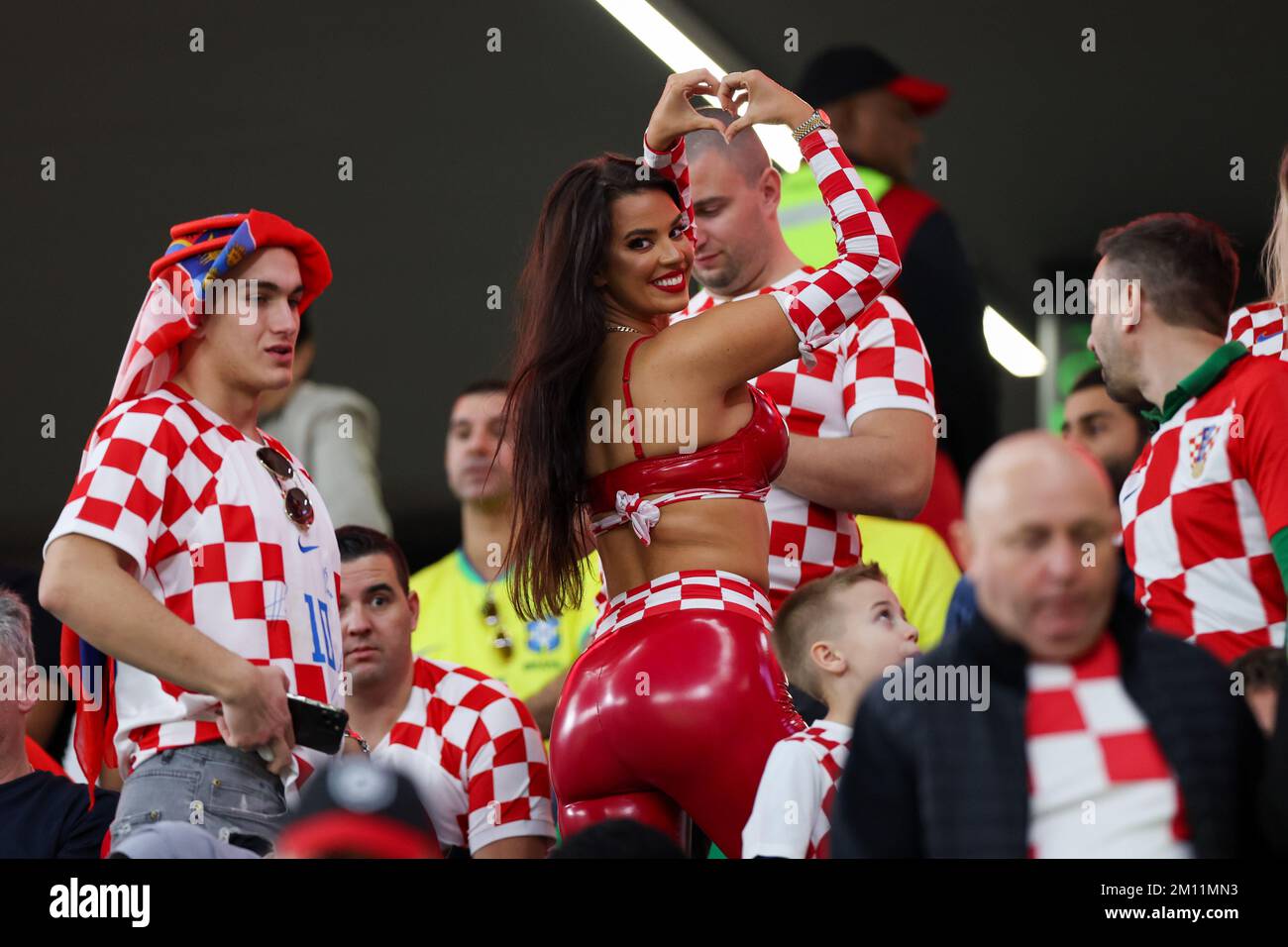 Doha, Qatar. 09th Dec, 2022. Ivana Knoll, former Miss Croatia poses for ...