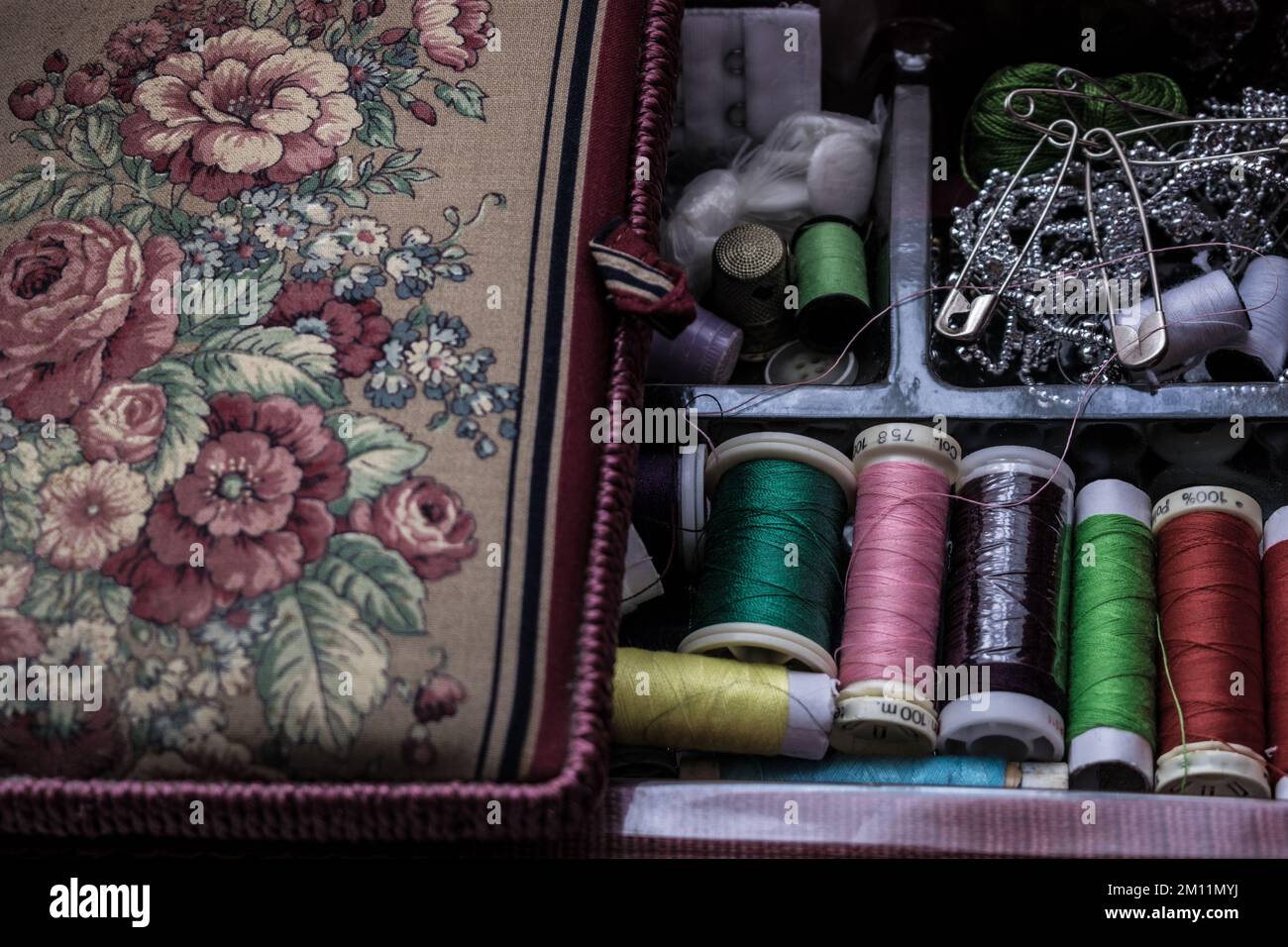 Sewing box pattern hi-res stock photography and images - Alamy