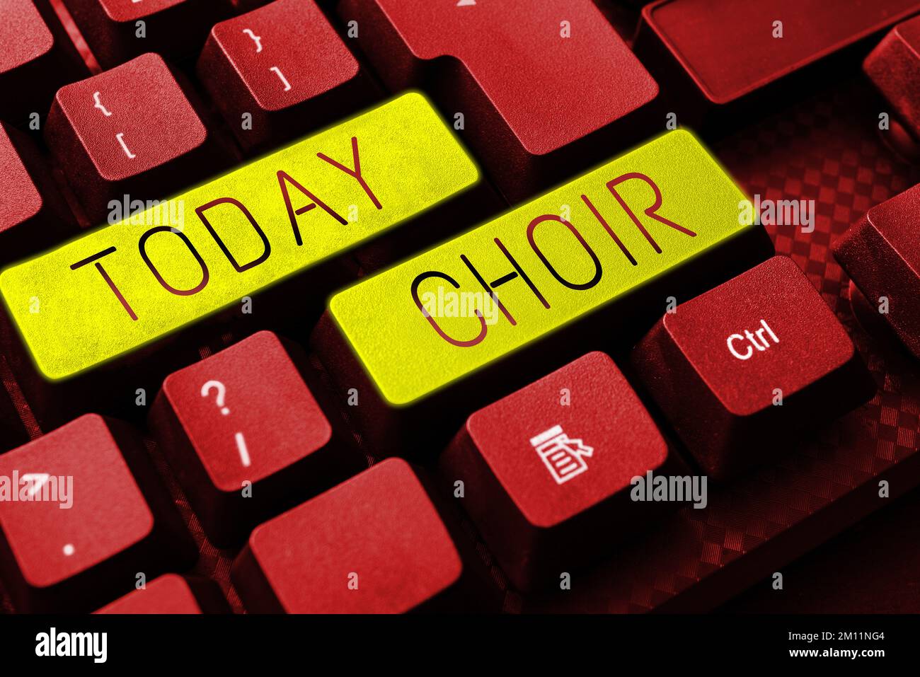 Hand writing sign Choir. Business showcase a group organized to perform ...