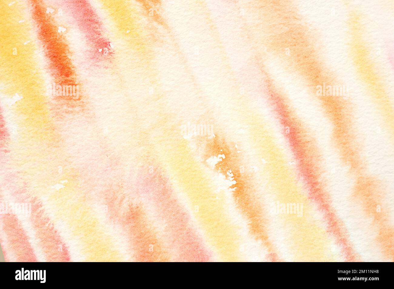 Watercolor autumn texture background. Orange and yellow abstract ...