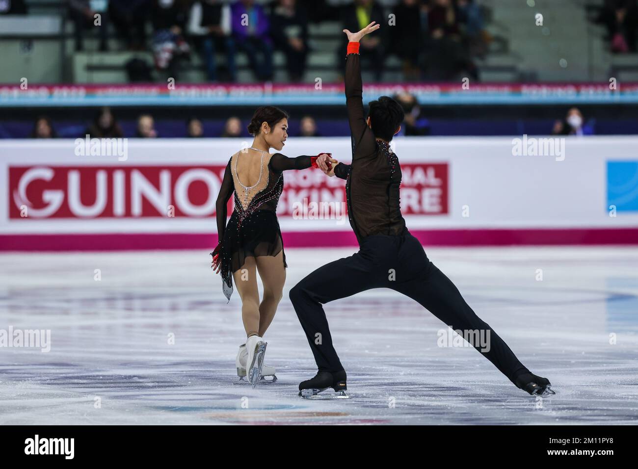 Turin, Italy. 08th Dec, 2022. Emily Chan and Spencer Akira Howe of ...
