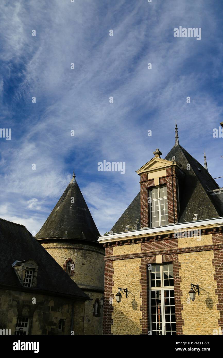 Chateau de Raray, Raray, Oise, France Stock Photo - Alamy