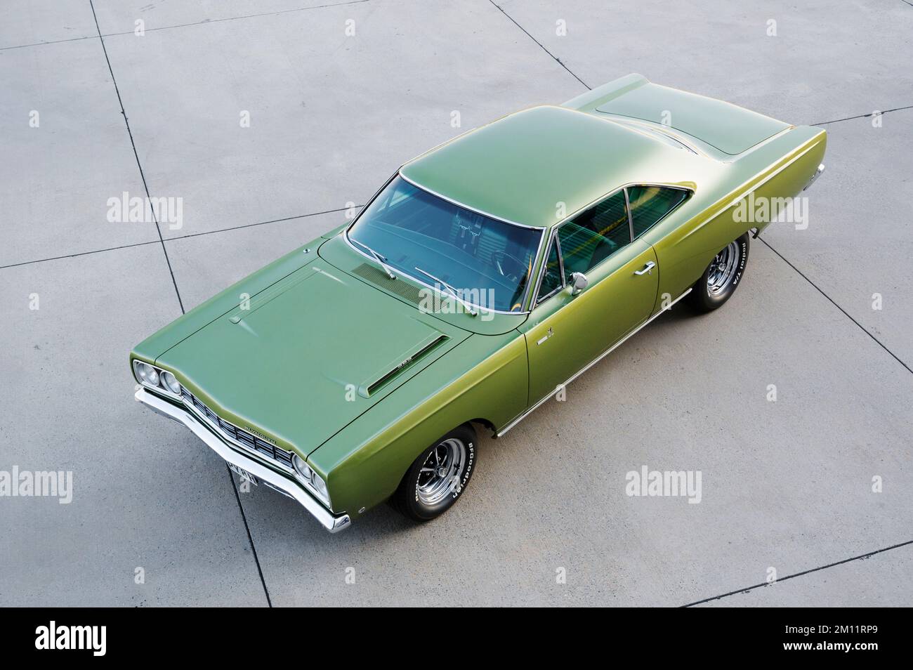 Plymouth Road Runner, year of construction 1968, muscle car, classic ...