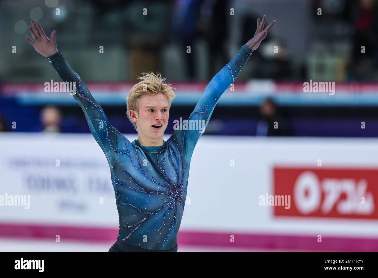 Daniel Grassl of Italy competes during DAY1 - MEN S.P. ISU Grand Prix ...