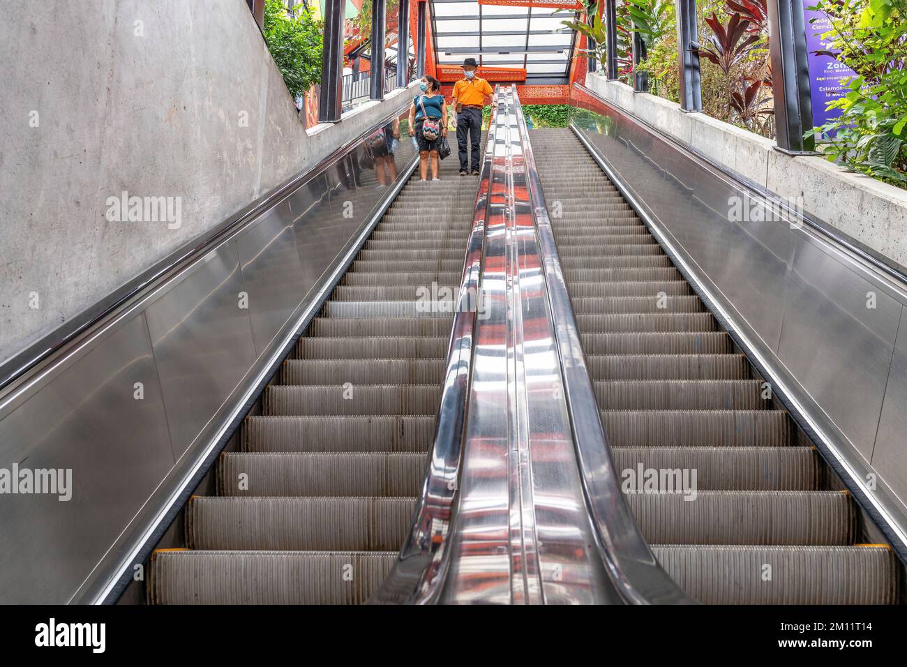 South America, Colombia, Departamento de Antioquia, Medellín, Comuna 13 ...