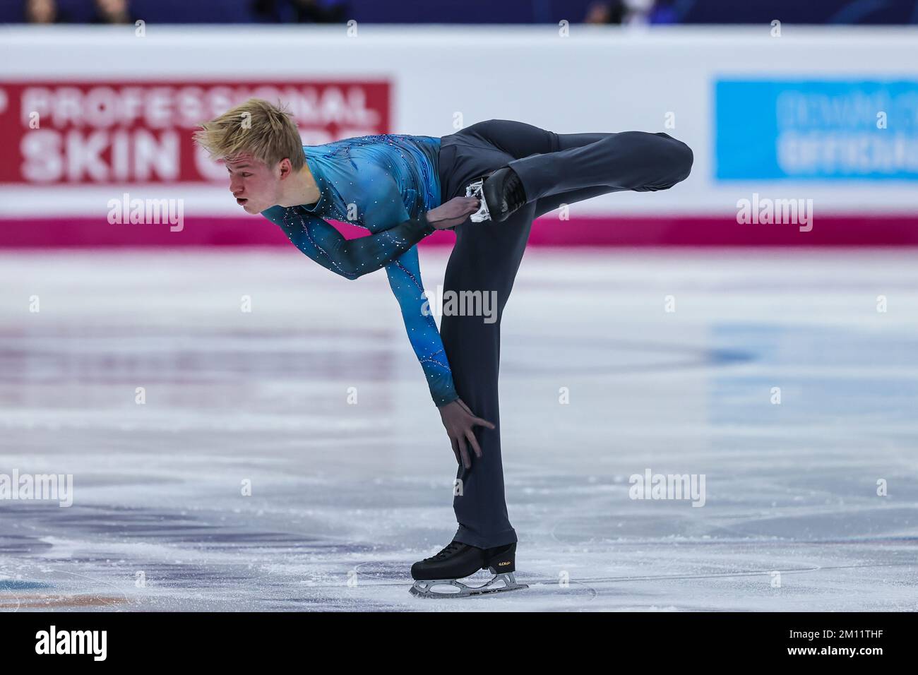 Daniel Grassl of Italy competes during DAY1 - MEN S.P. ISU Grand Prix ...