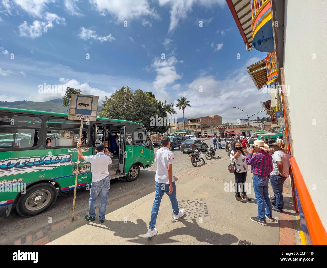 South America, Colombia, Departamento Antioquia, Colombian Andes, Urrao ...