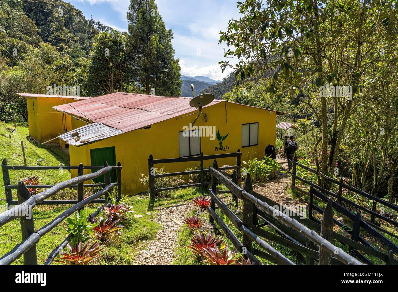 Hikers reach the office of the bird conservation organization proaves ...
