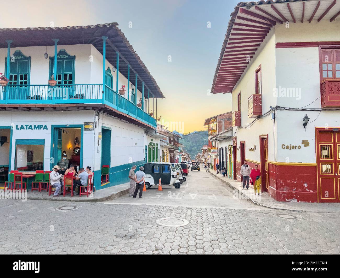South America, Colombia, Departamento de Antioquia, Colombian Andes ...