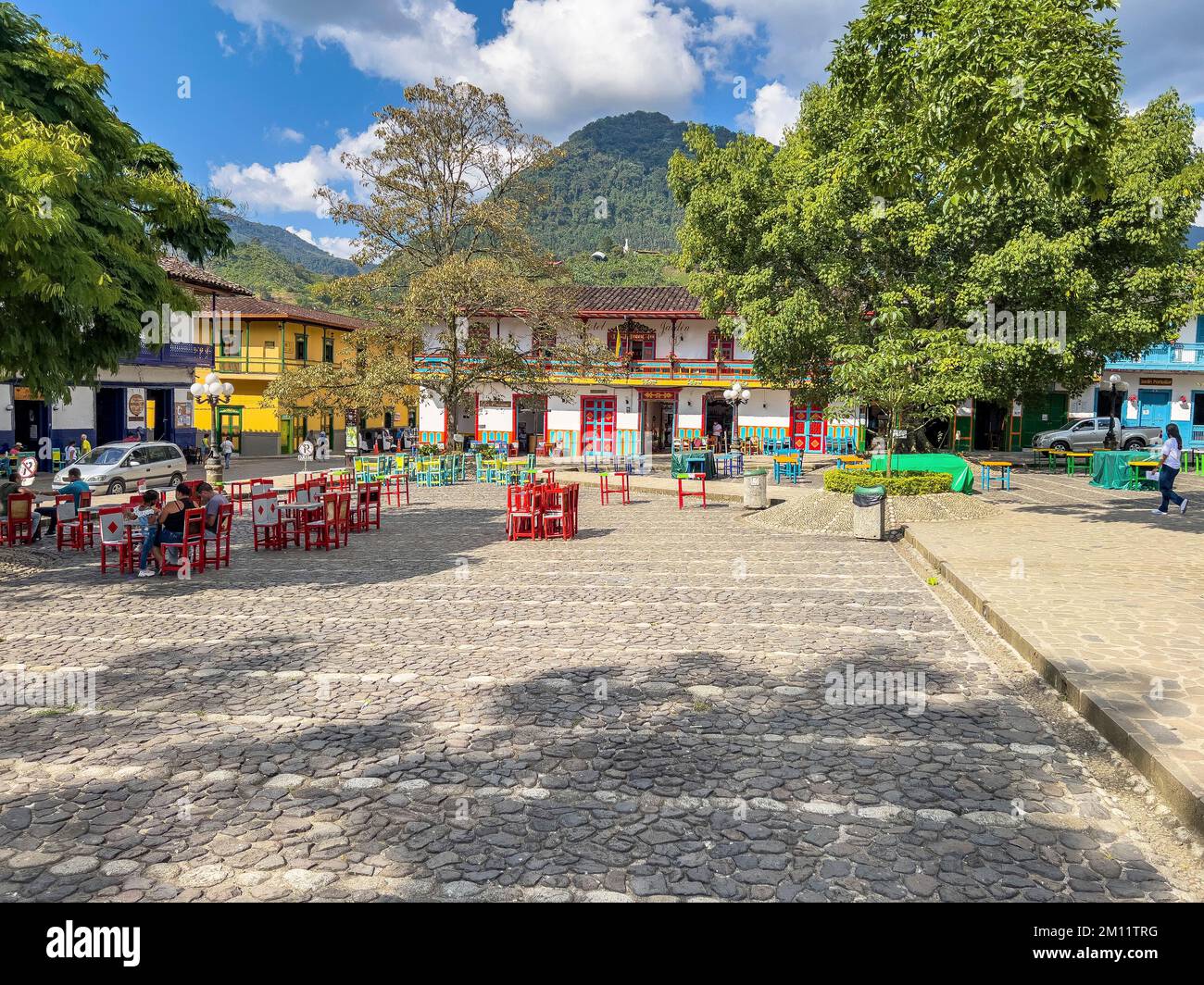 South America, Colombia, Departamento de Antioquia, Colombian Andes ...