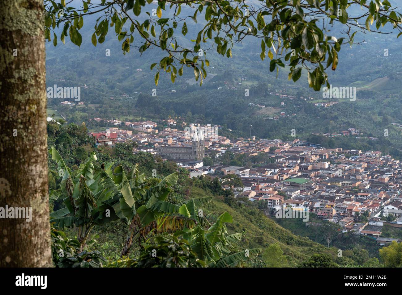 South America, Colombia, Departamento de Antioquia, Colombian Andes ...