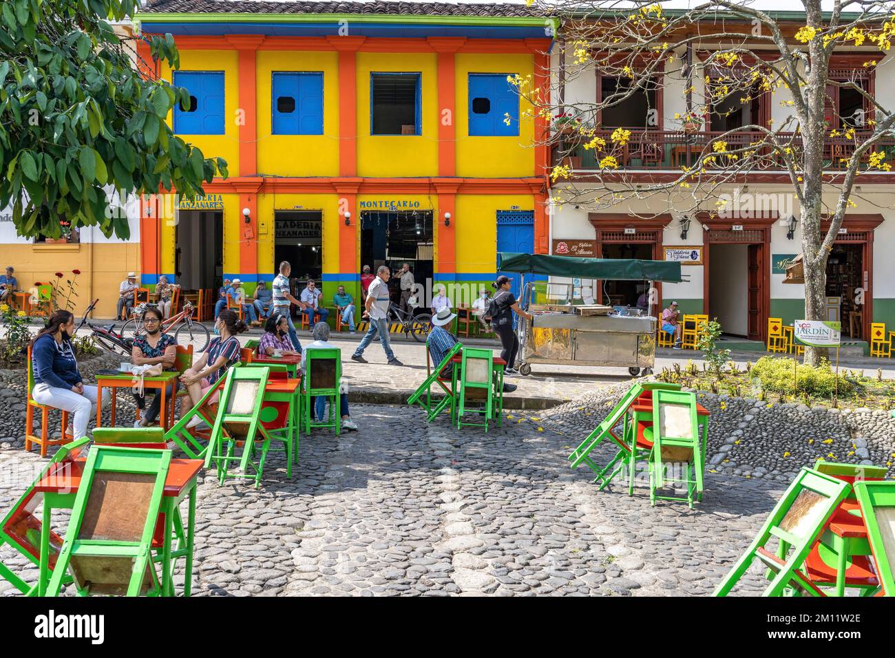 South America, Colombia, Departamento de Antioquia, Colombian Andes ...
