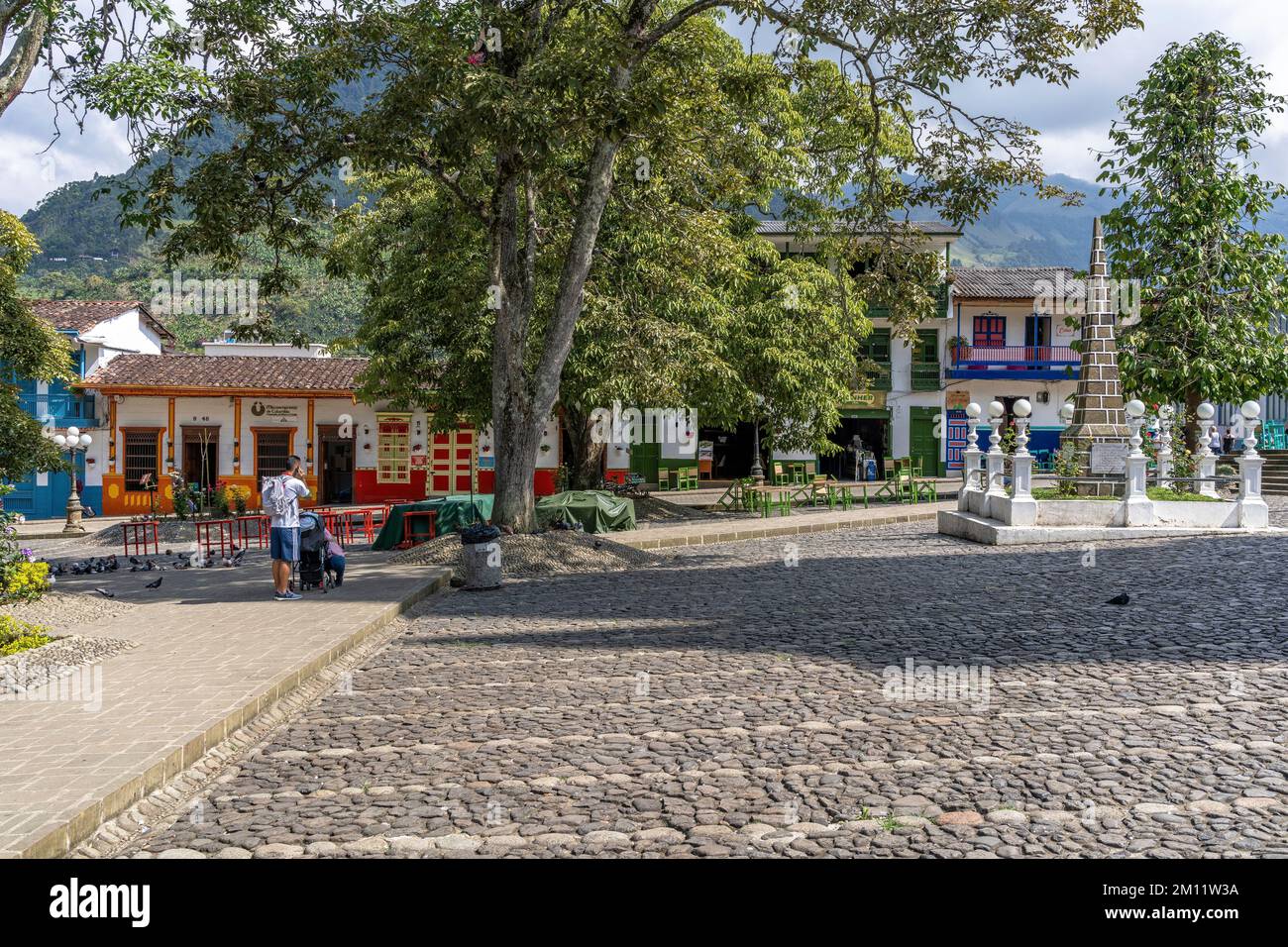 South America, Colombia, Departamento de Antioquia, Colombian Andes ...