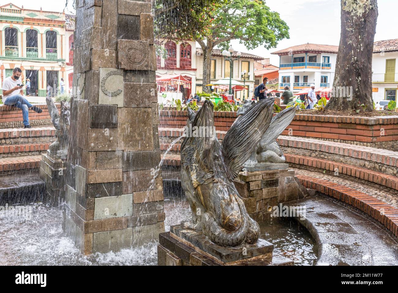 South America, Colombia, Departamento de Antioquia, Colombian Andes ...