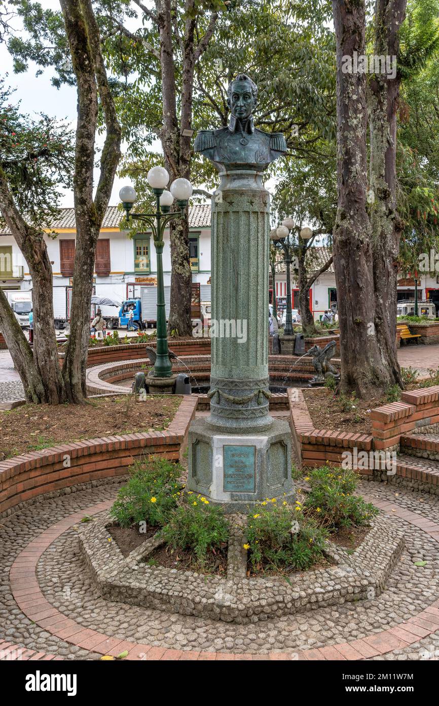 South America, Colombia, Departamento de Antioquia, Colombian Andes ...