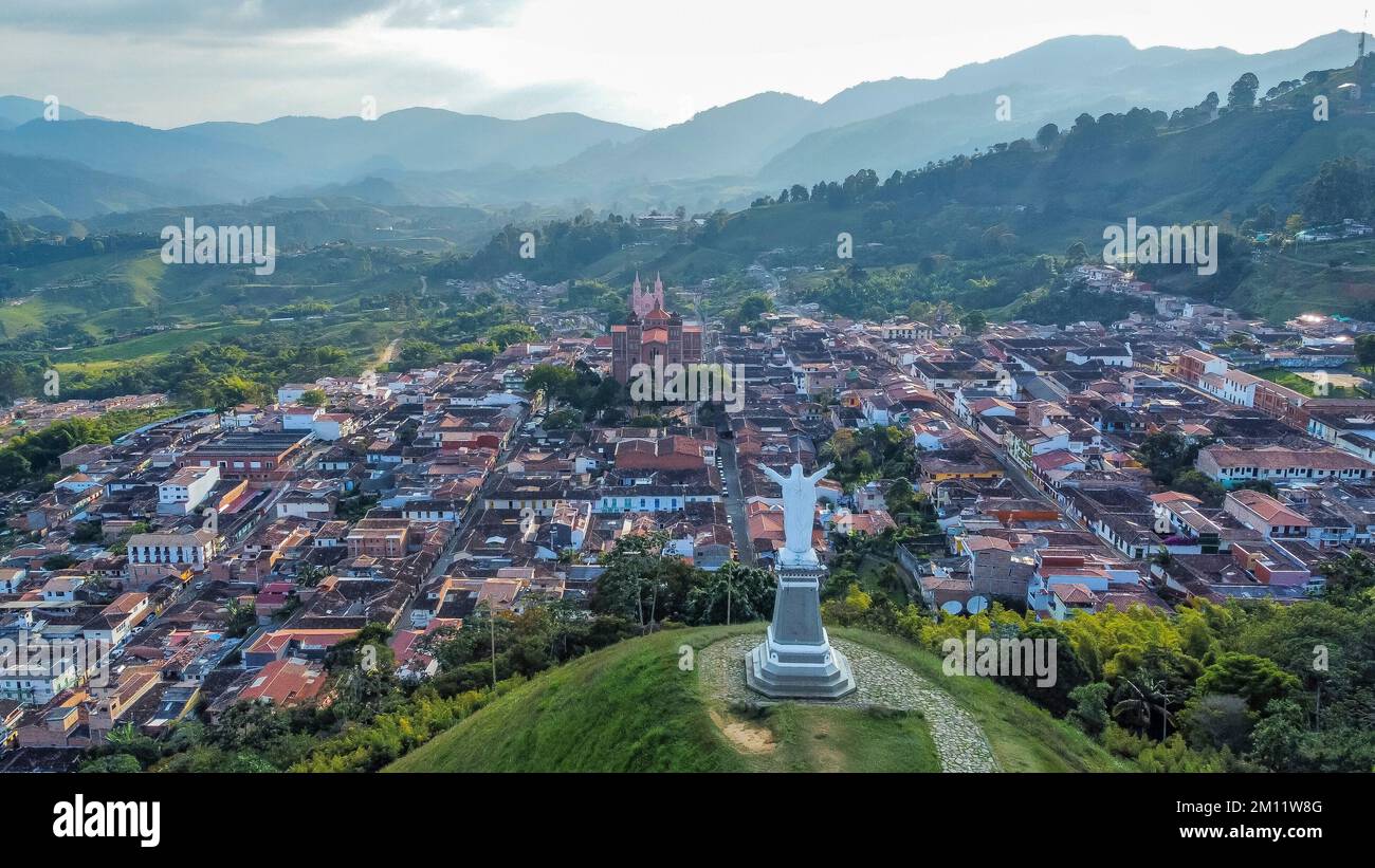 South America, Colombia, Departamento de Antioquia, Colombian Andes ...