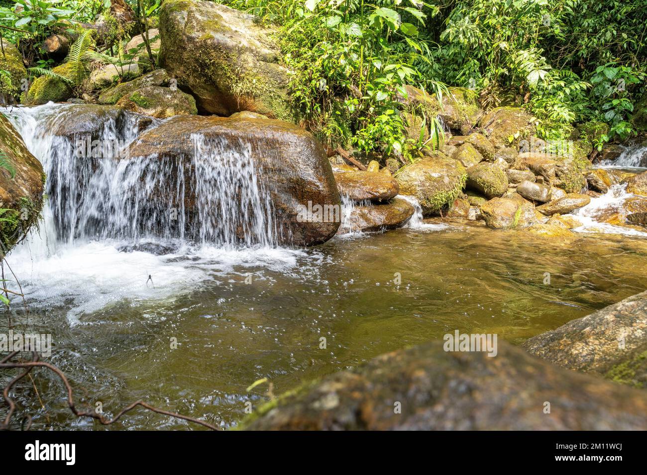 Natural paradise in quebrada la miel hi-res stock photography and ...