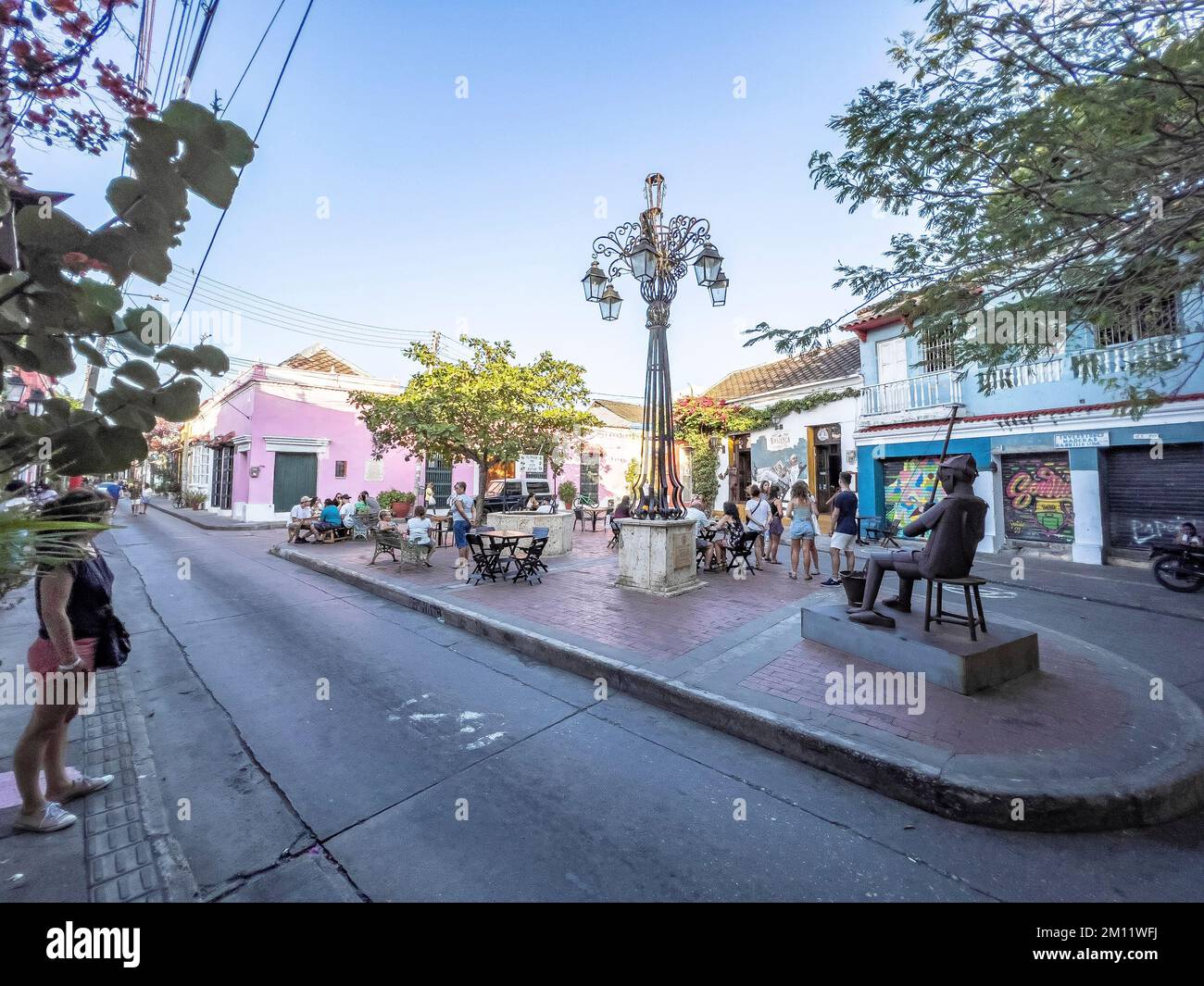 South America, Colombia, Departamento de Bolívar, Cartagena de Indias ...