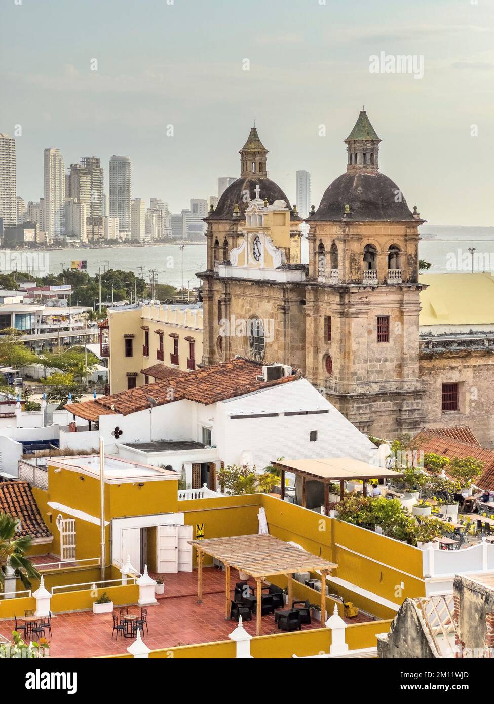 South America, Colombia, Departamento de Bolívar, Cartagena de Indias ...