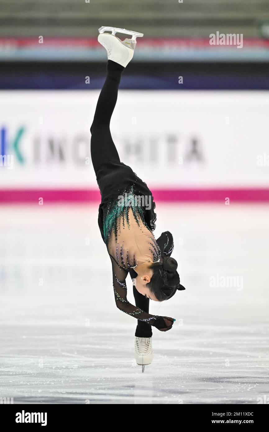 Minsol KWON (KOR), during Junior Women Free Skating, at the ISU Grand ...