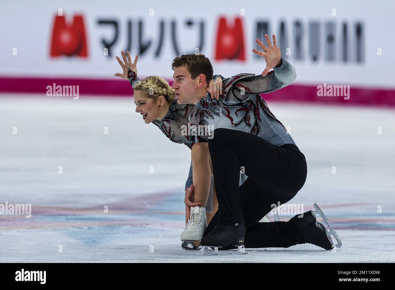 Alexa Knierim and Brandon Frazier of United States of America competes ...