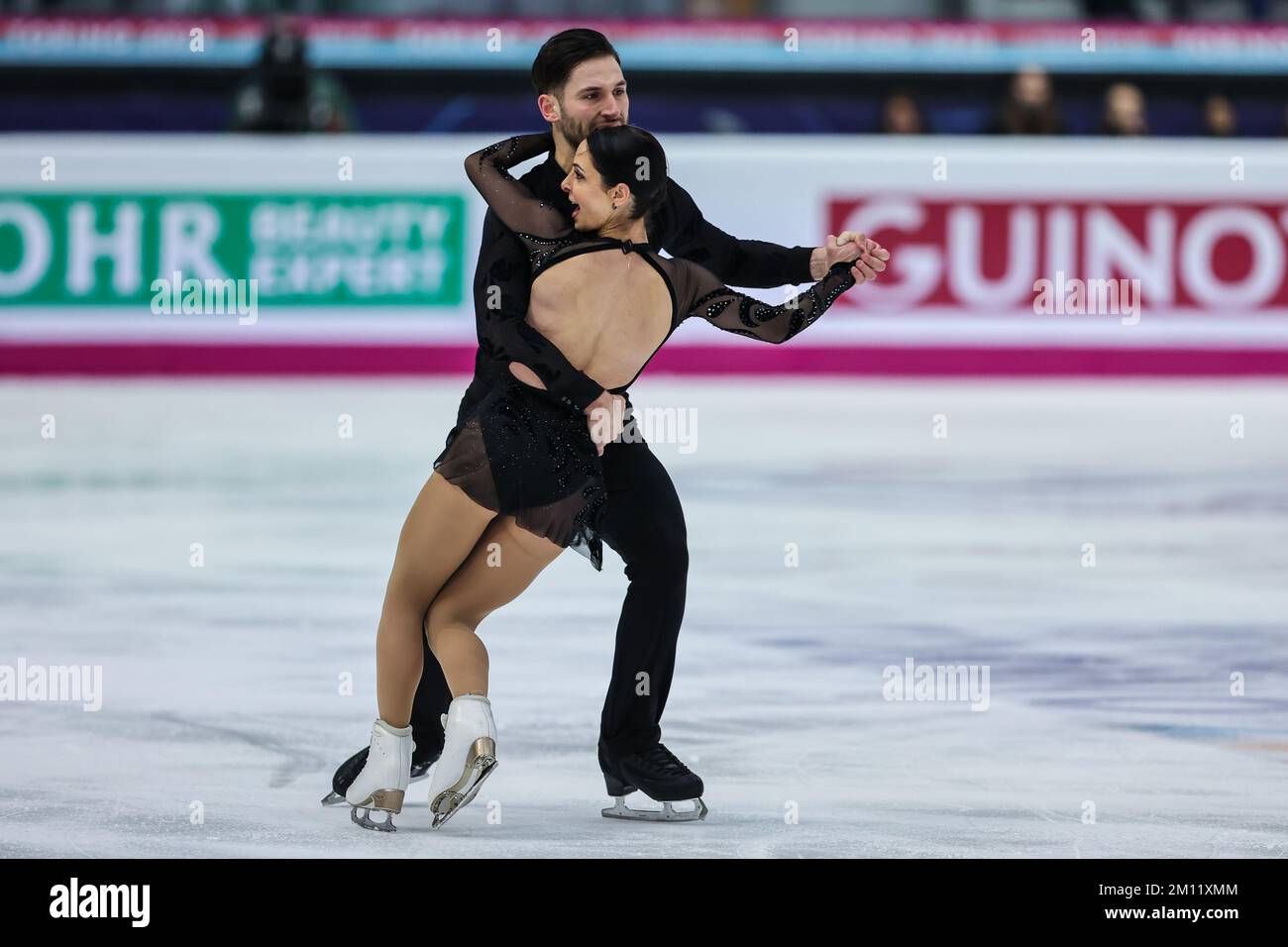 Deanna Stellato-Dudek and Maxime Deschamps of Canada competes during ...