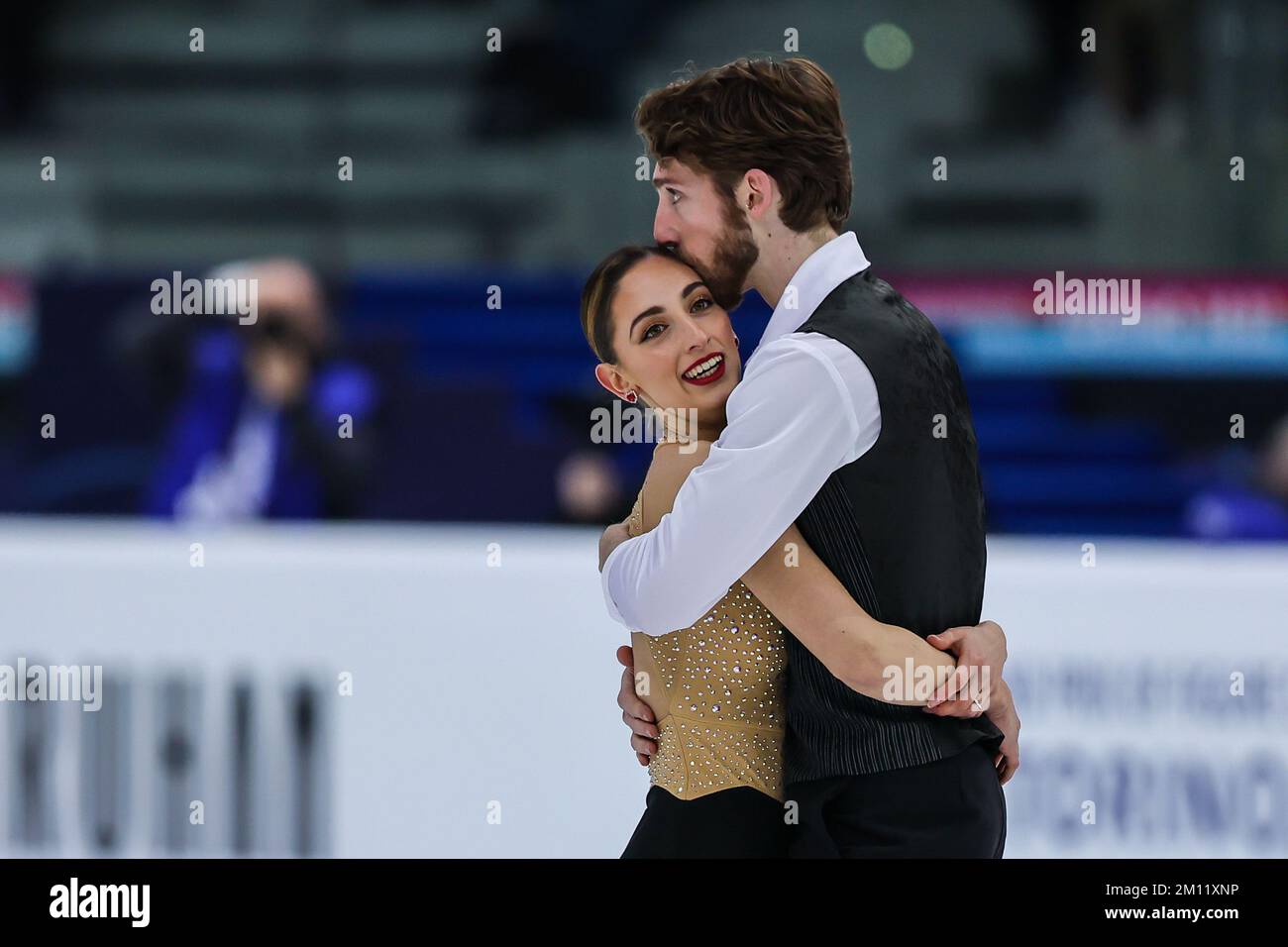 Sara Conti and Niccolo Macii of Italy competes during DAY1 - PAIRS S.P ...