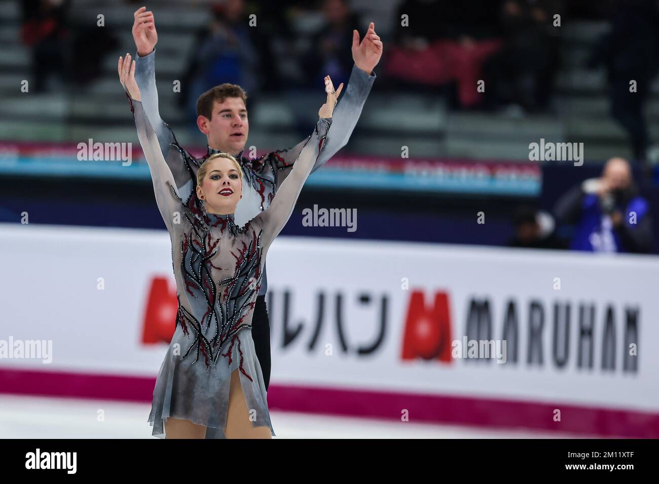 Alexa Knierim and Brandon Frazier of United States of America competes ...