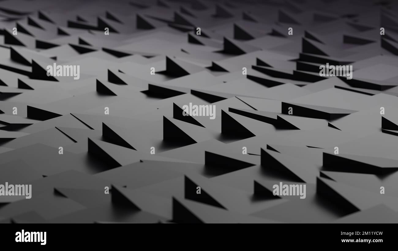 3d rendering 8K wallpaper abstract background of randomly positioned ...