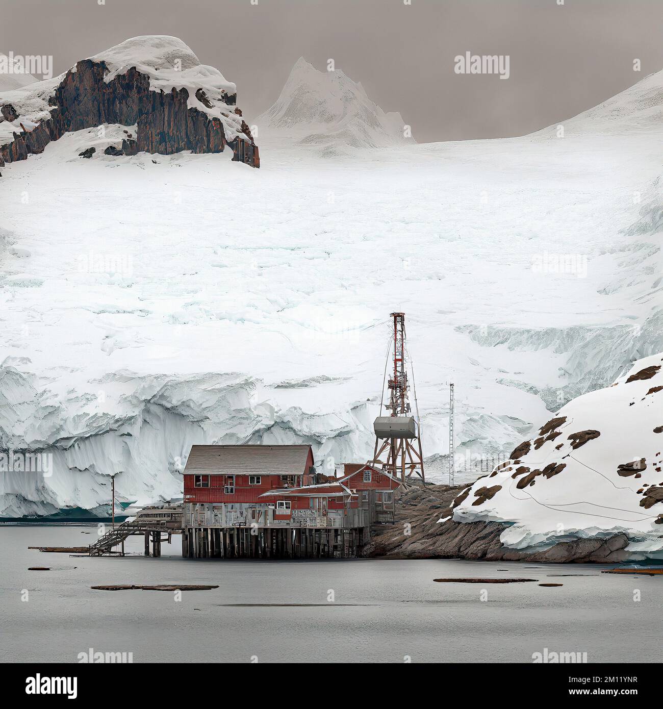 Remote research station hi-res stock photography and images - Alamy