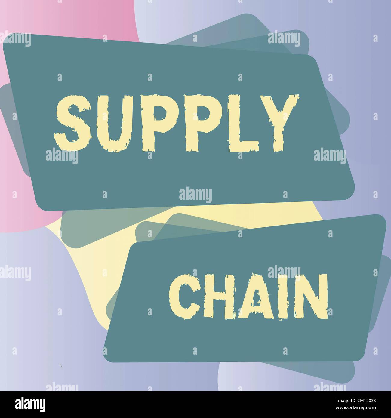 Text Sign Showing Supply Chain Business Overview System Of Organization And Processes From