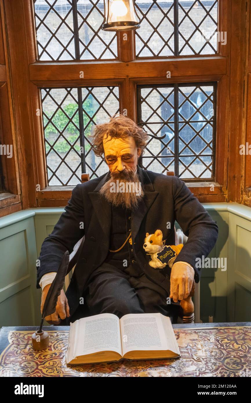 England, Kent, Rochester, Eastgate House, The Charles Dickens Room ...