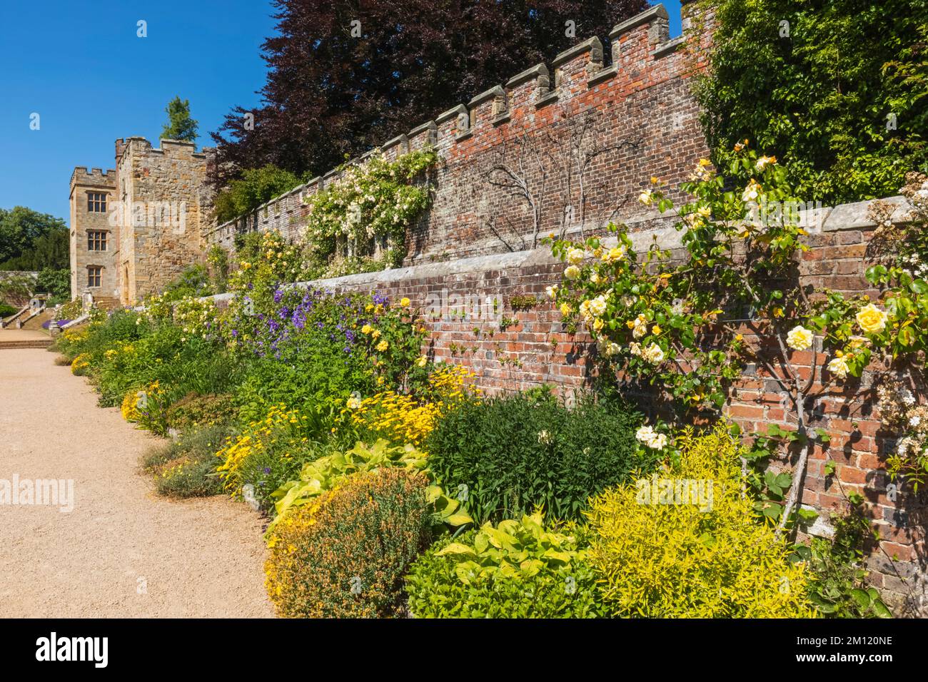 England, Kent, Penshurst Place and Gardens, Penshurst Place Stock Photo ...