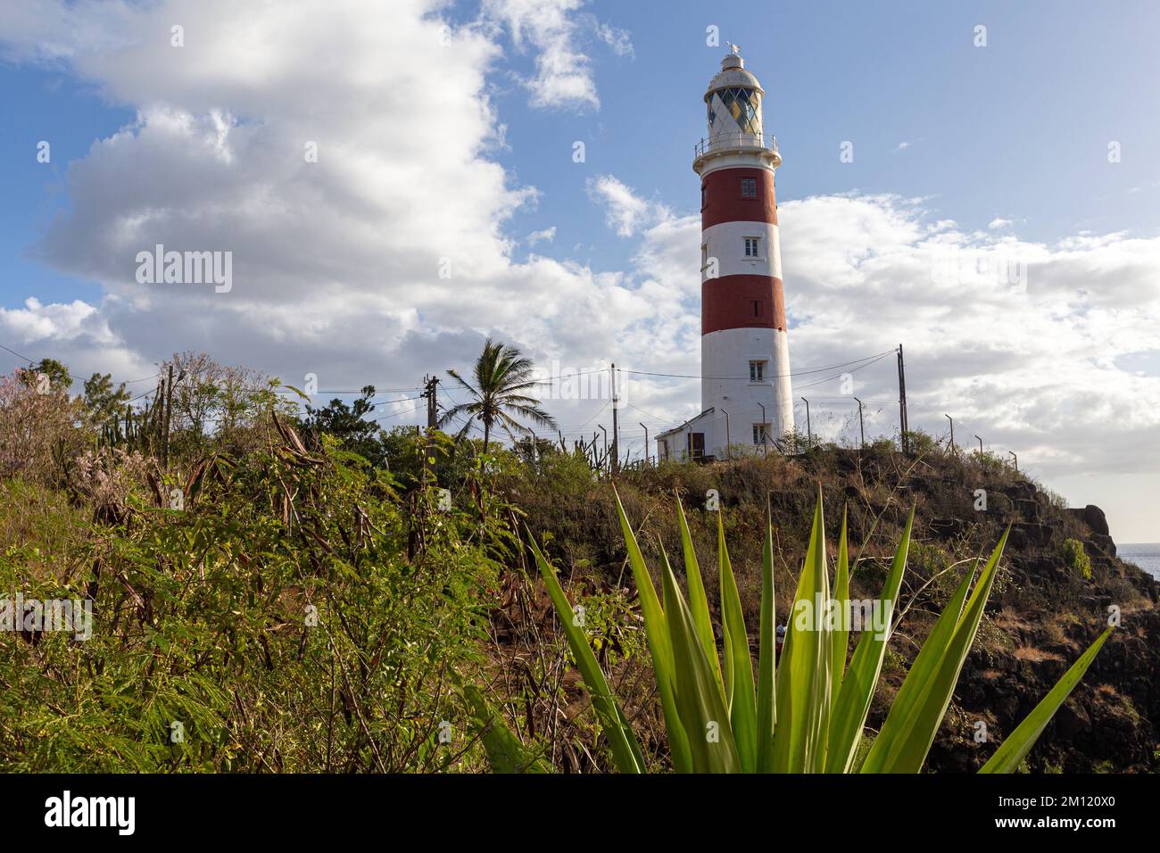 Pointe aux Caves also known as Albion lighthouse at the westcoast of ...