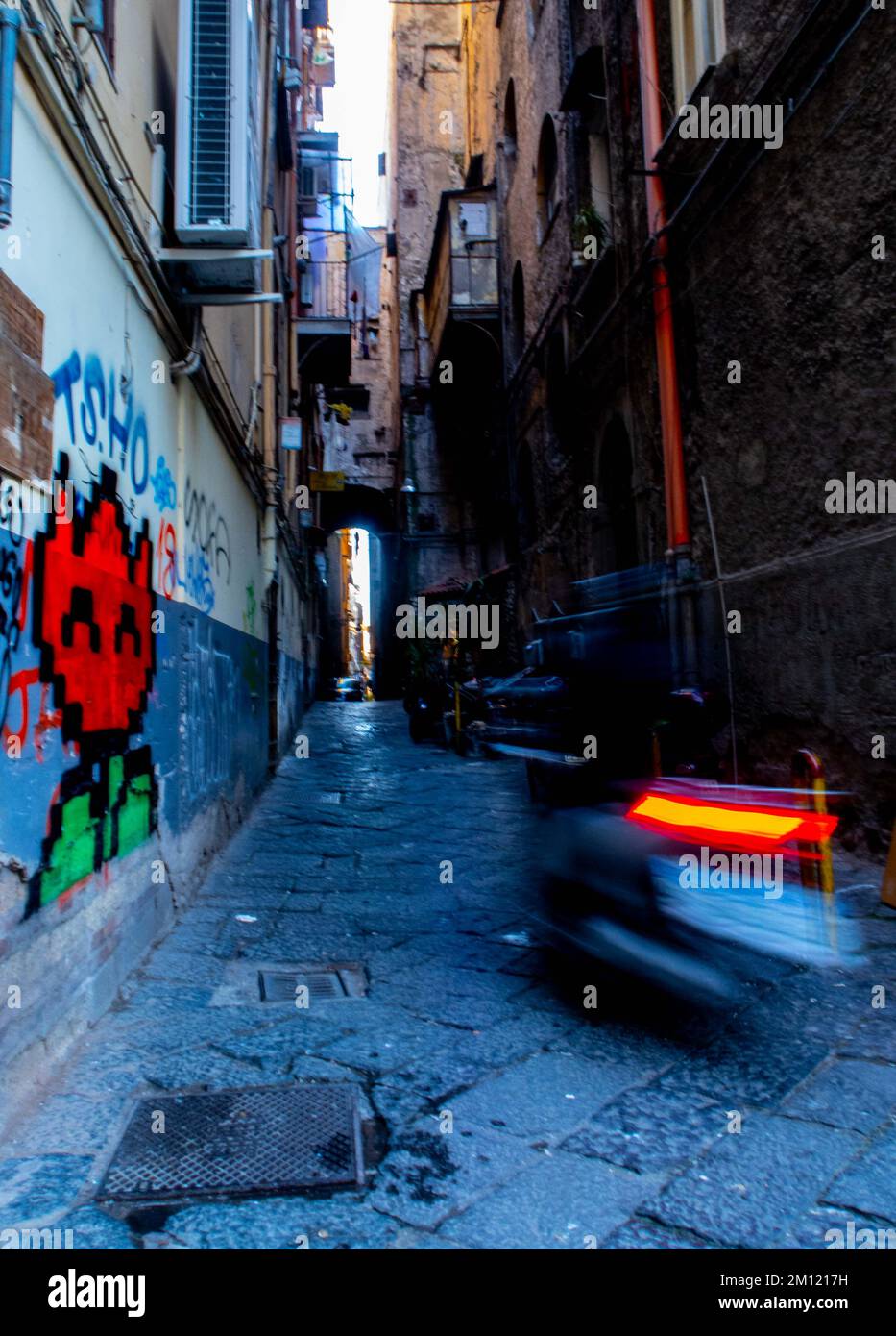 Naples old townPieton Stock Photo - Alamy