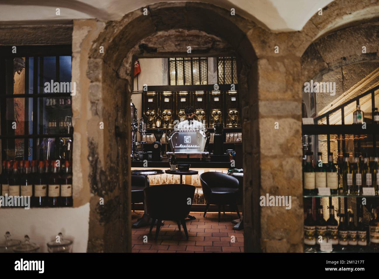 Inside bar hi-res stock photography and images - Alamy