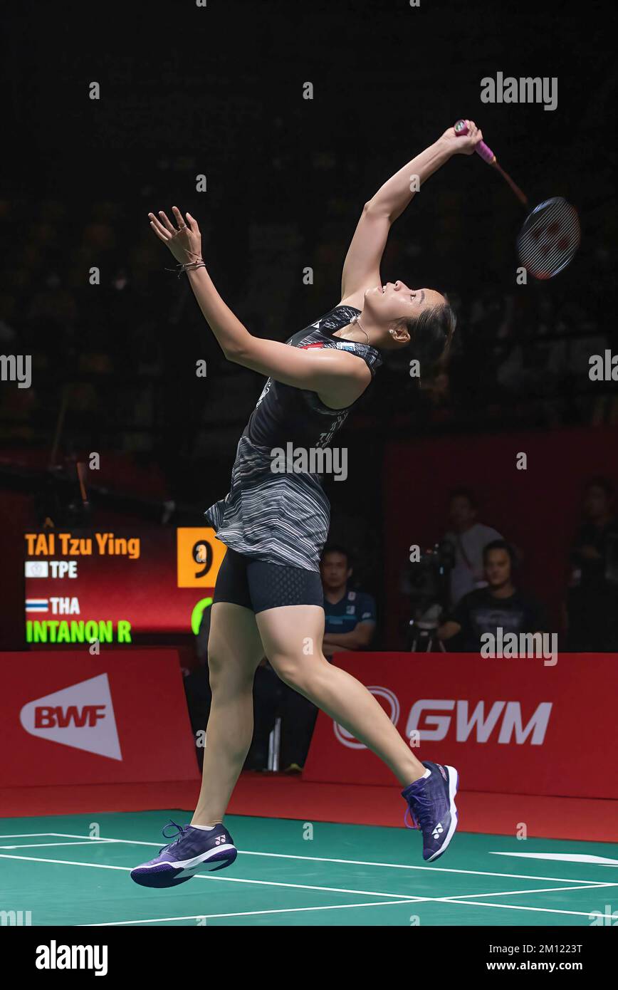 Bangkok, Thailand. 09th Dec, 2022. Ratchanok Intanon of Thailand seen in action during the ...