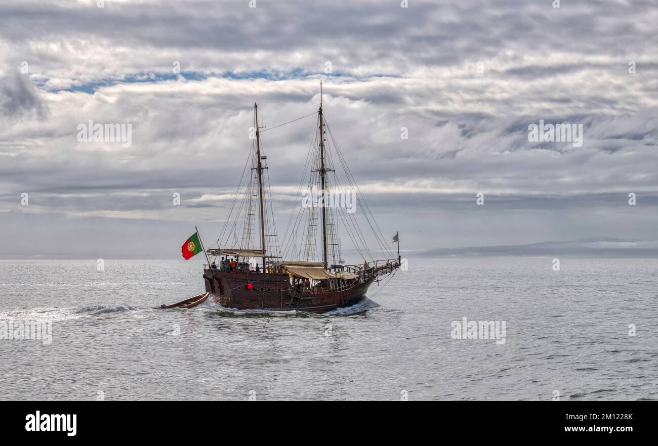 Pirate ship, Portimao, Algarve, Portugal, Europe Stock Photo - Alamy