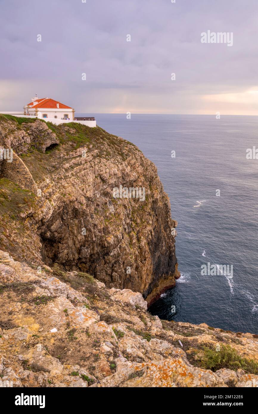 Cape St. Vincent (Cabo de Sao Vicente), Algarve, Portugal, Europe Stock ...