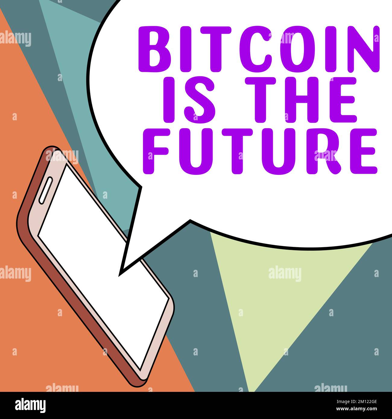 Handwriting text Bitcoin Is The Future. Business concept digital ...