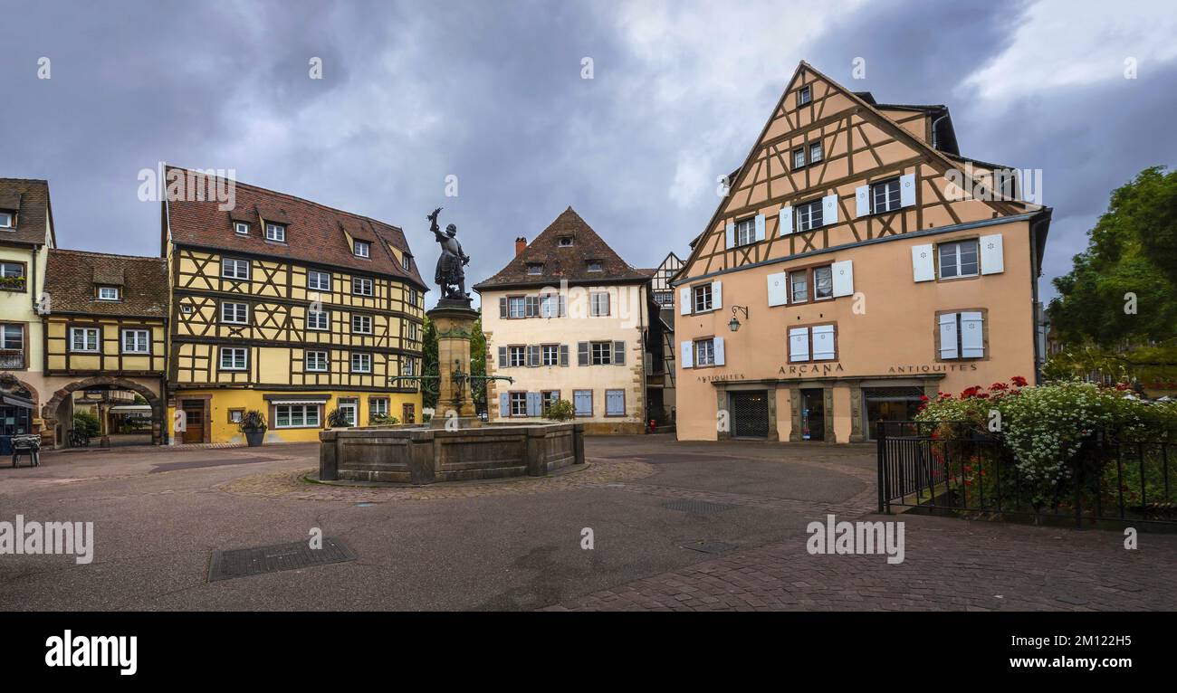 Historic center of Colmar, France Stock Photo - Alamy