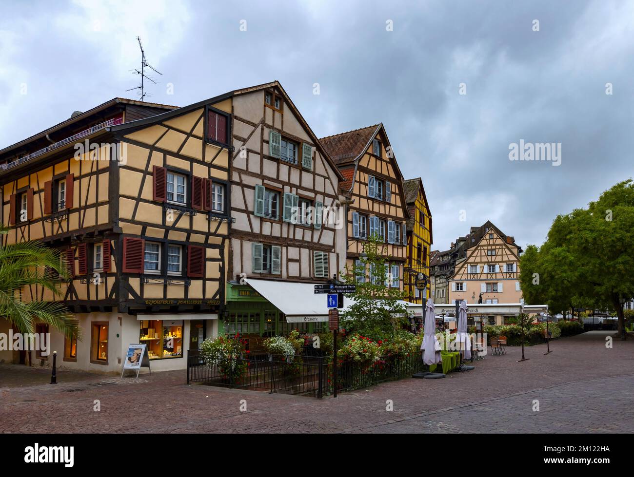 Historic center of Colmar, France Stock Photo - Alamy