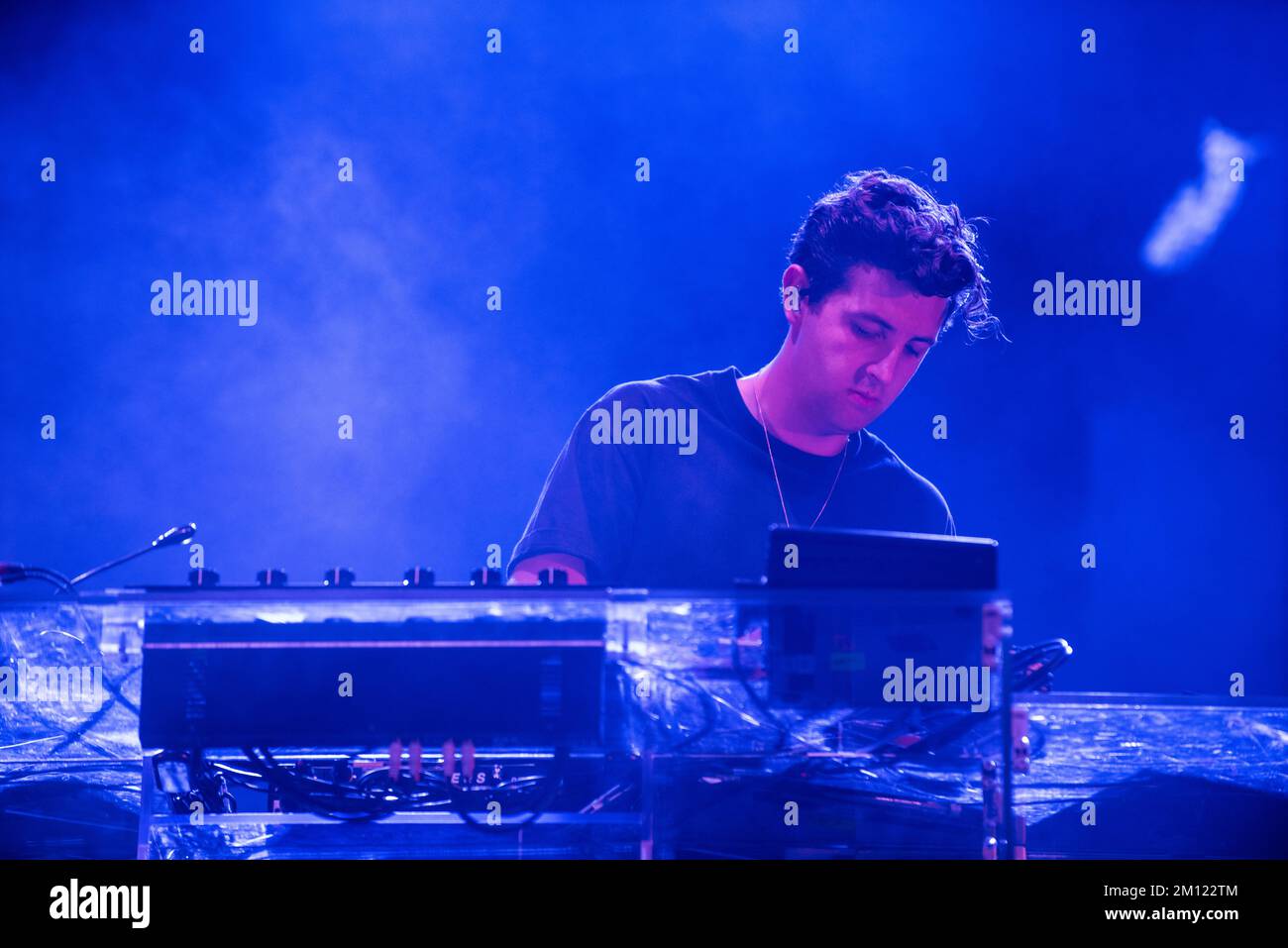 Austin City Limits - The XX in concert Stock Photo - Alamy