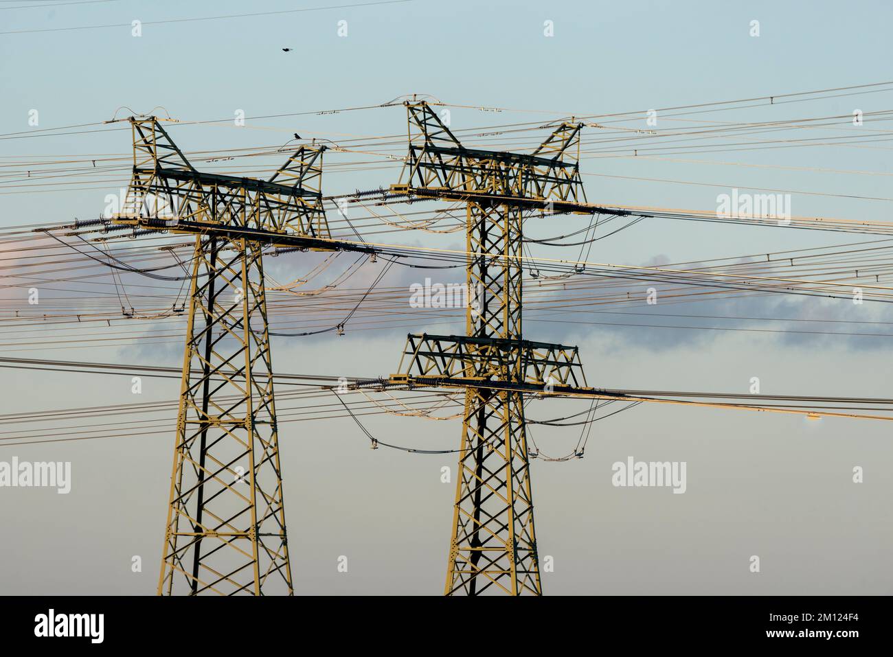 Power poles of europe hi-res stock photography and images - Alamy