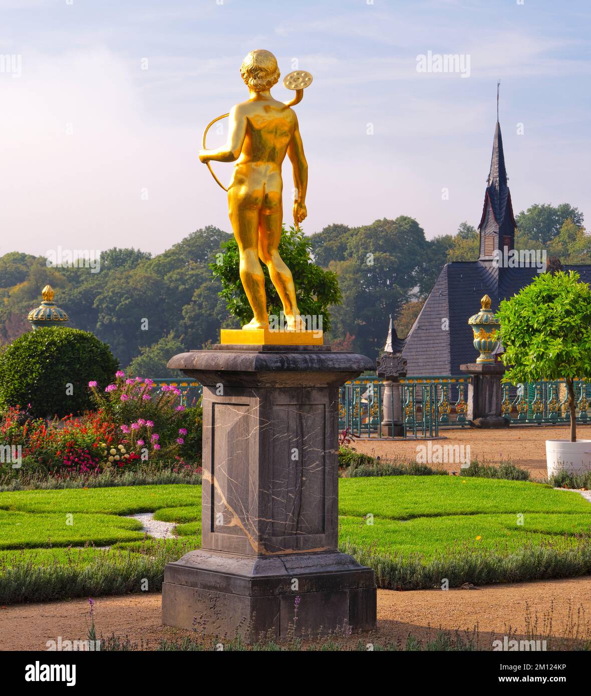 Europe, Germany, Hesse, County Limburg-Weilburg, City Weilburg, Lahntal ...