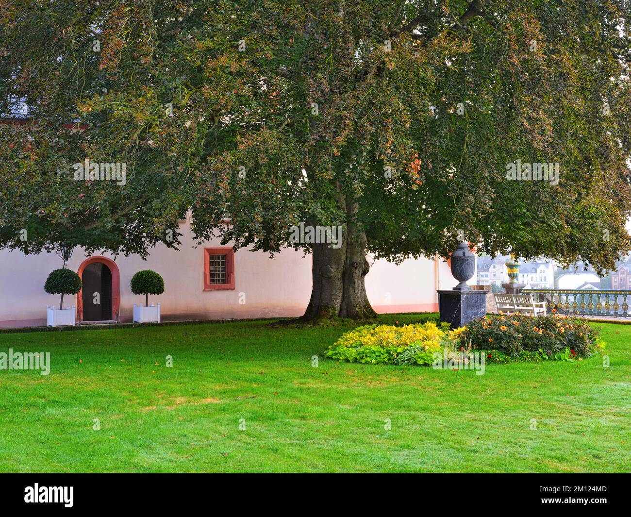 Europe, Germany, Hesse, County Limburg-Weilburg, City Weilburg, Lahntal ...