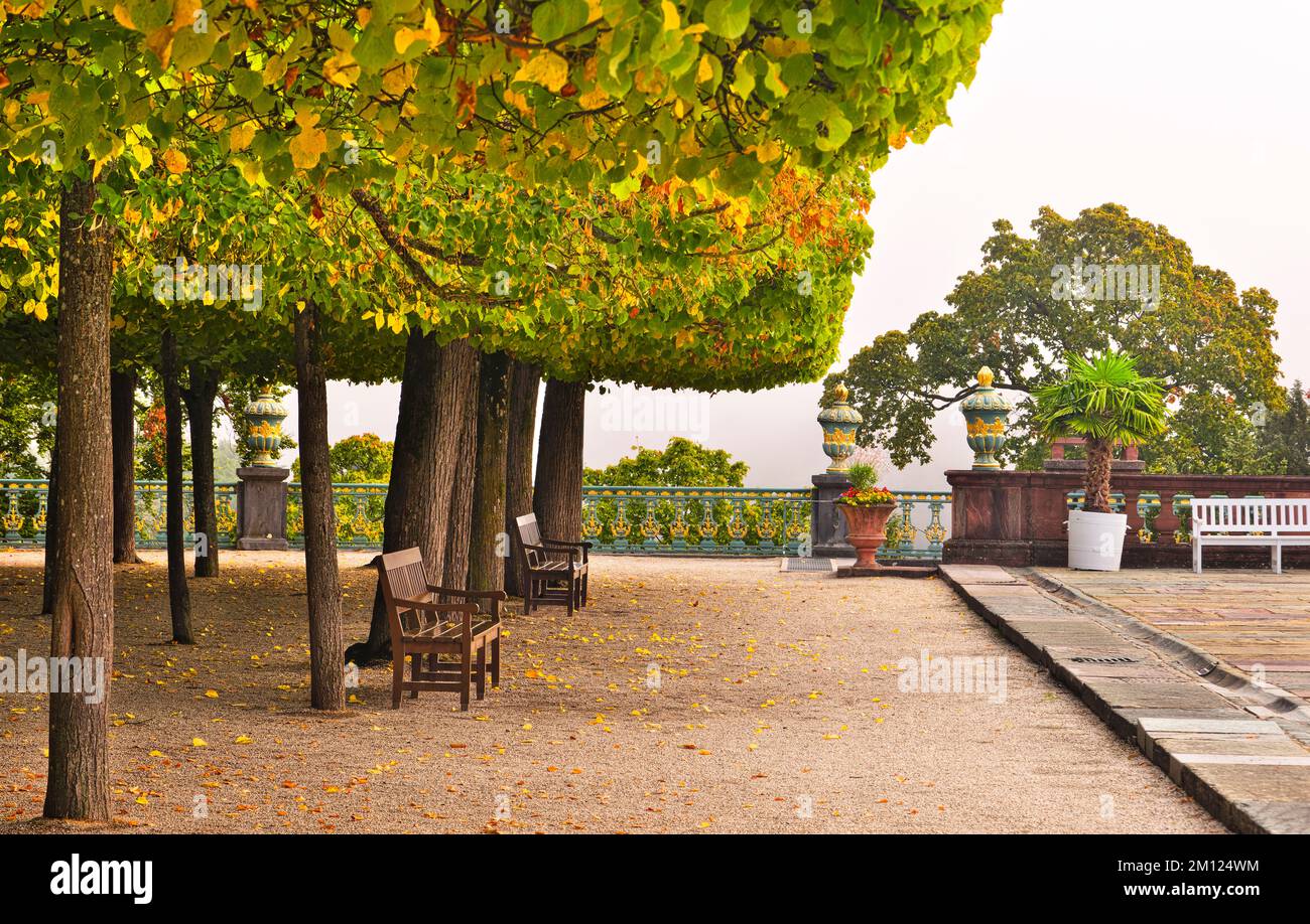 Europe, Germany, Hesse, County Limburg-Weilburg, City Weilburg, Lahntal ...