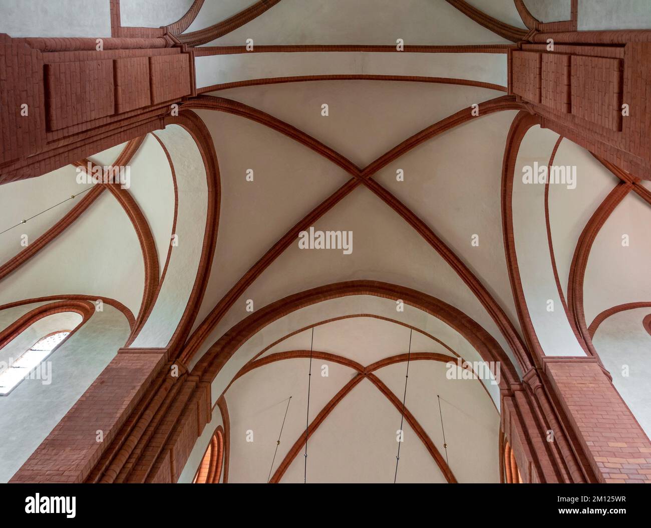 Lehnin Monastery, St. Mary's Monastery Church, vault of the crossing ...